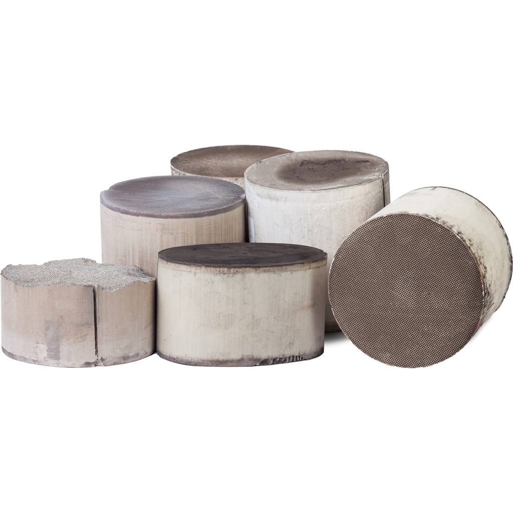 Decanning Catalytic Converters